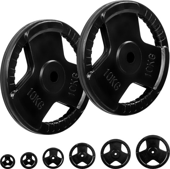 Halterschijven - Gewichten - Gewichten set - Gewichten fitness ...