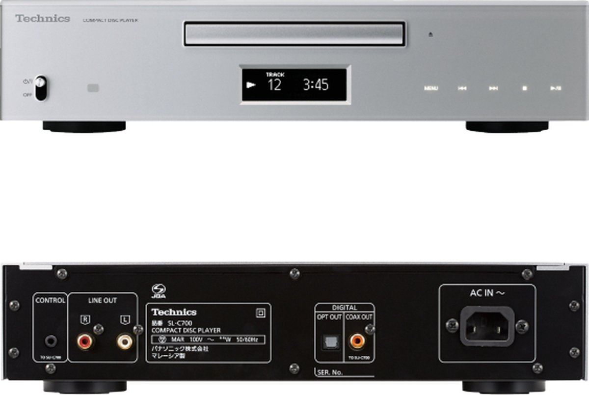Technics SL-C700 - Zilver - CD-Speler | bol