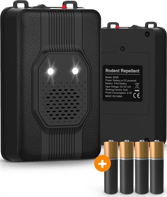 Marterverjager PRO - Auto Outdoor - Steenmarter Verjager - Op Batterij ...