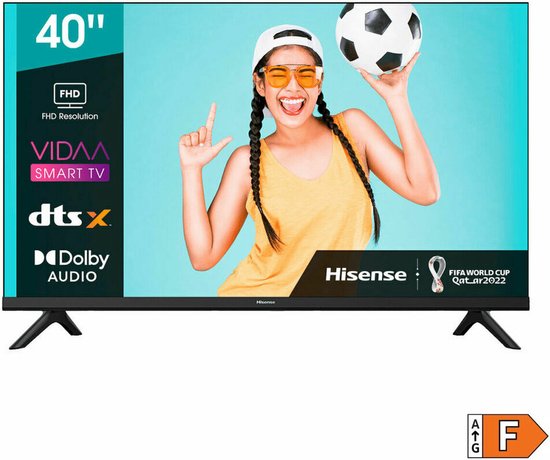 Smart TV Hisense 40A4BG 40" FHD DLED WIFI | bol