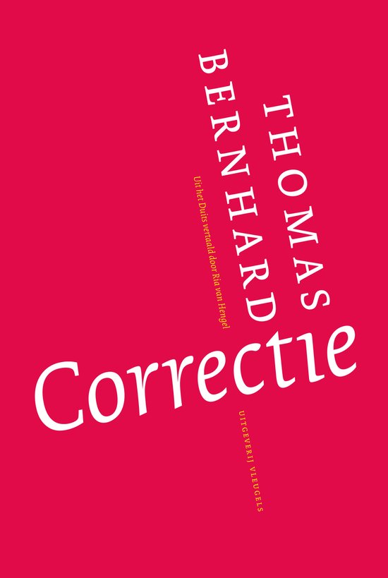 Thomas Bernhard – Correctie, Thomas Bernhard | 9789493186804 | Boeken | bol