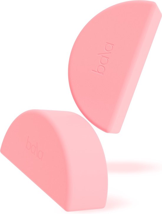 Bala Balance Block - 2 x Yoga Blokken - Blush/Roze | bol