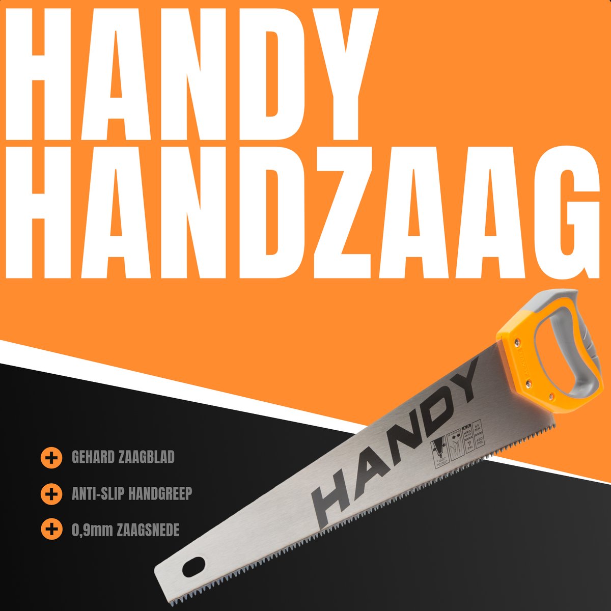 Handy - Handzaag 540MM - Zaag voor o.a. Hout - Gehard Zaagblad ...
