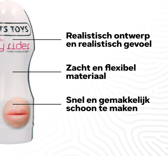 Easy Rider Masturbator Pocket Pussy Sex Toys Voor Mannen