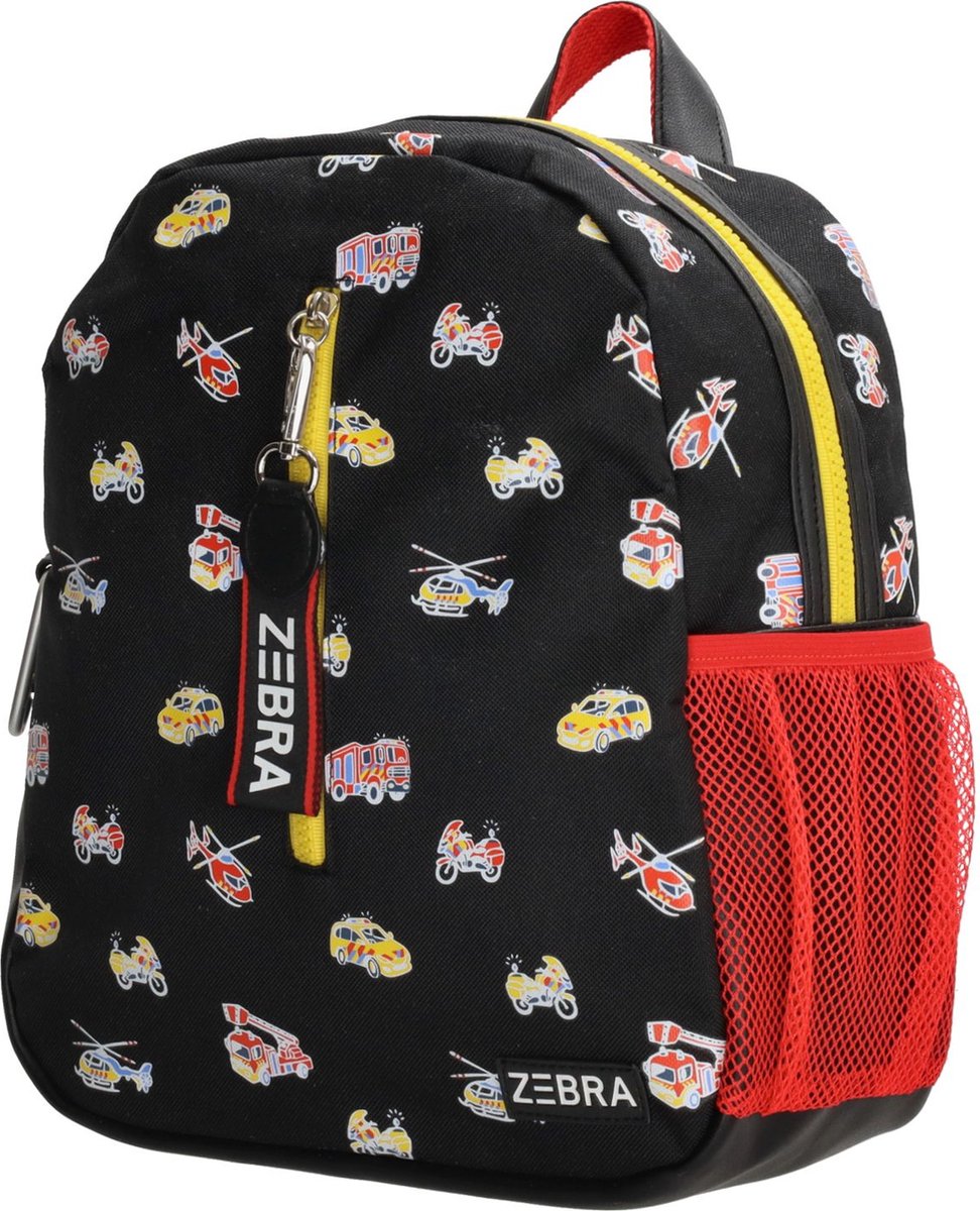 Zebra Rugzak Fireman - Rugtas brandweer + Dino ei | bol.com