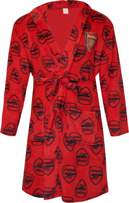 Arsenal badjas logo's - maat S - rood | bol