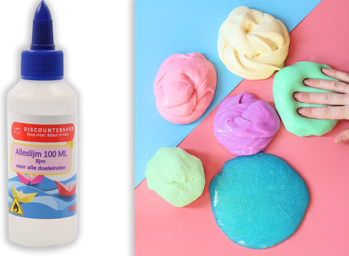 Hobbylijm universeel Alleslijm 100ML per tube - 3 stuks lijm voor ...