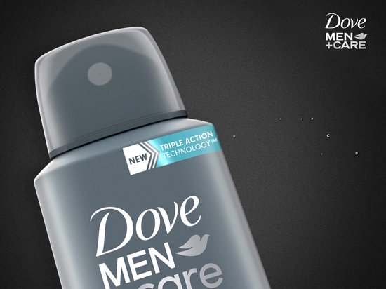 Dove Men+Care Advanced Clean Comfort Anti-Transpirant Deodorant Spray - 6 x 150 ml -... | bol.com