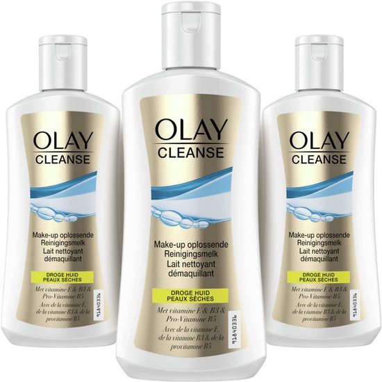 Olay Cleanse Make-Up Oplossende Reinigingsmelk Voor Droge Huid ...