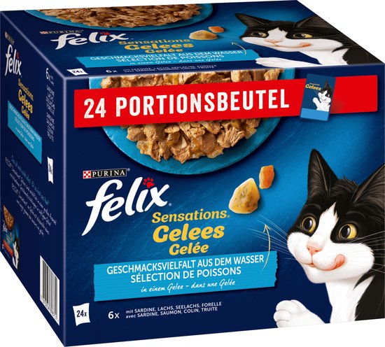 Felix Katten natvoer, 'Sensations Jelly - Smaakvariatie uit het water ...