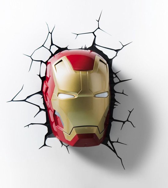 Marvel "Iron Man" 3D LED Light | bol.com