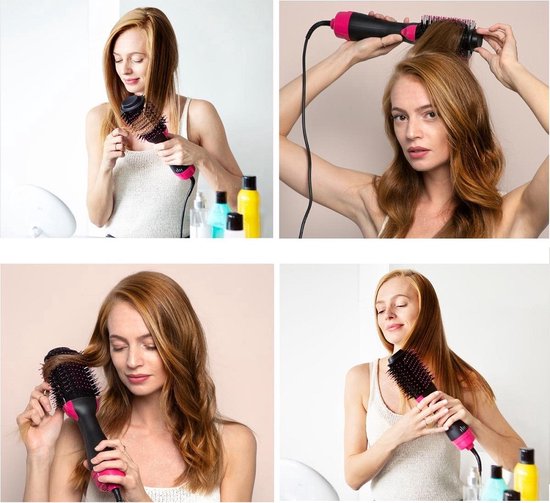 Föhnborstel en Haardroger | Magic Hair Hot Air Brush Blower geschikt ...