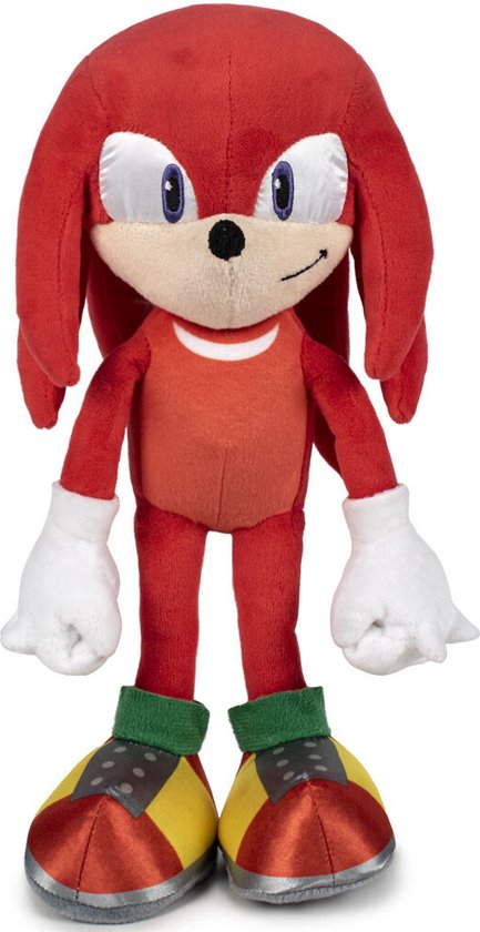 Knuckles – Sonic The Hedgehog Pluche Knuffel 34 cm {Sonic the Hedgehog ...