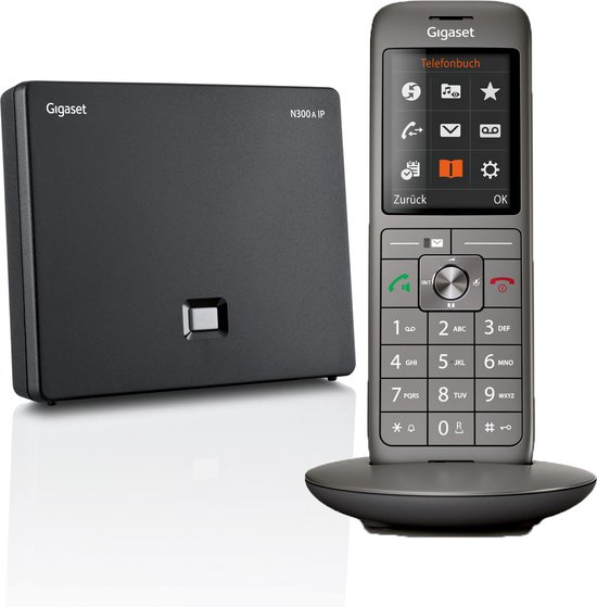 Gigaset CL660HX + N300AIP Box, geschikt voor analoog of VOIP ...