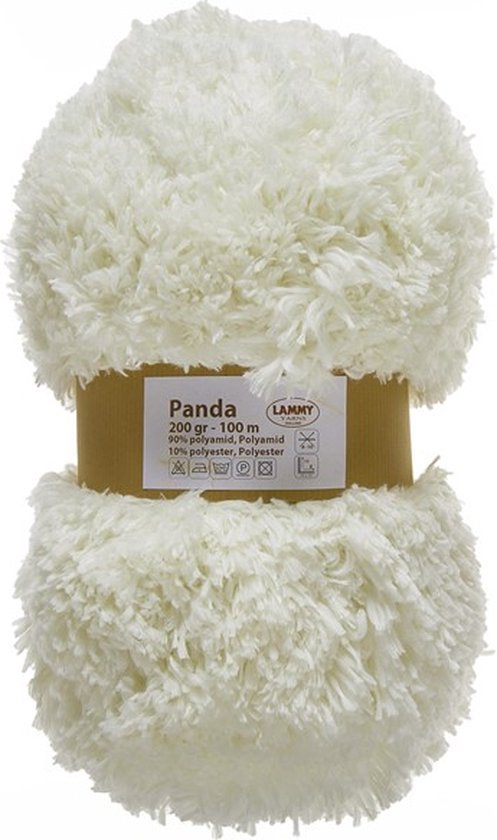 Lammy yarns panda fluffy garen 200g | bol.com