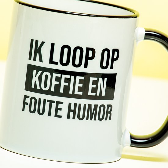 Ditverzinjeniet.nl Mok Koffie En Foute Humor | bol