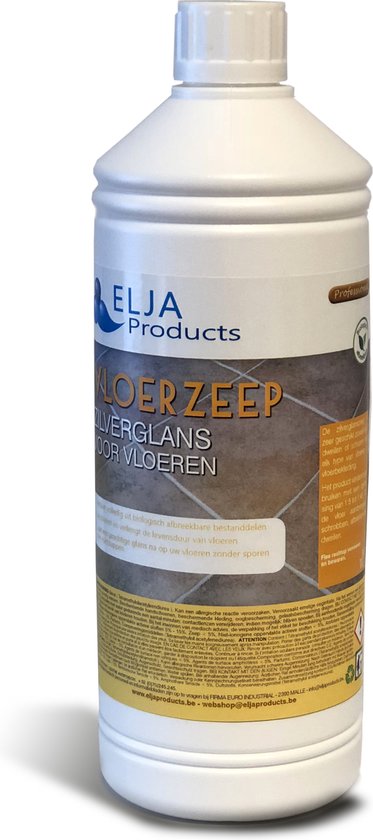 Elja Zilverglans vloerzeep | 1L | bol