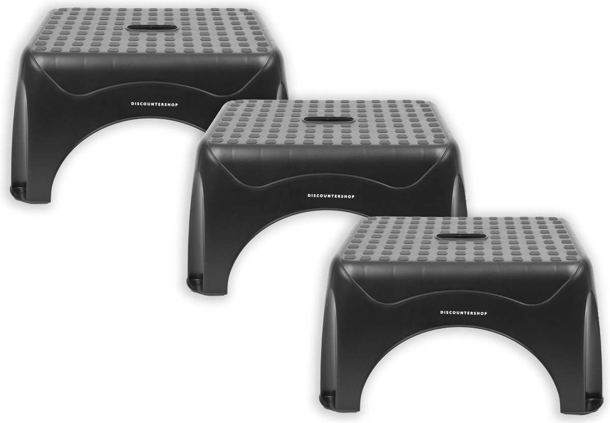 3X Opstapkrukje Max. belastbaar gewicht 150 KG Opstapkrukje - opstapje ...