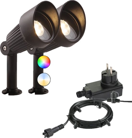 Smart Tuinspot LED - Focus Plus set van 2 st - 12V - 5W | bol.com