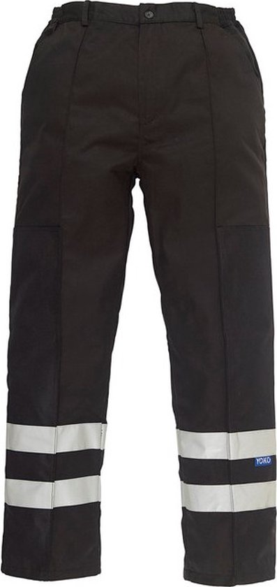 Yoko RWS ballistische werkbroek Zwart 46 - regular fit | bol.com