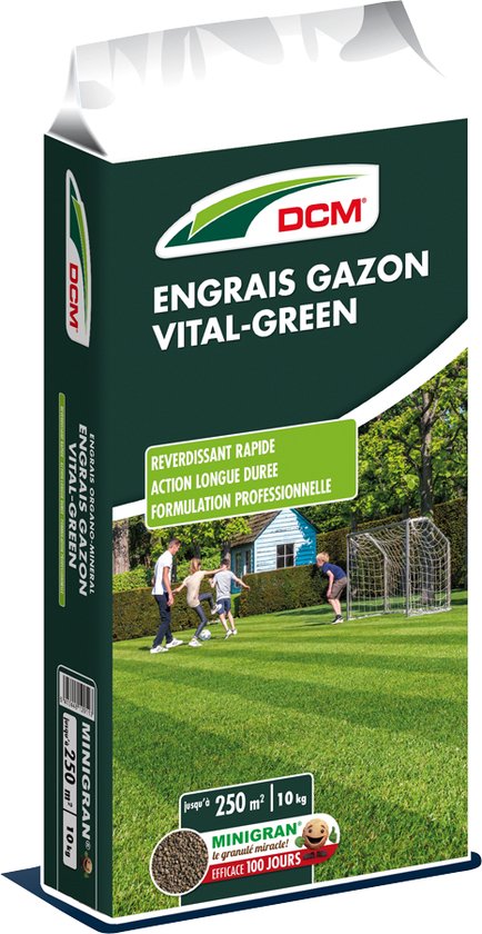 DCM Vital-Green Gazon - Gazonmest - Gazonmeststof met MINIGRAN ...