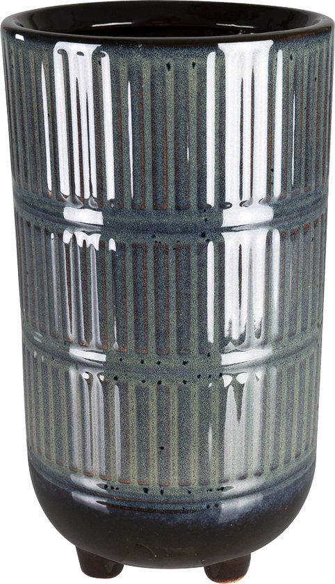 Bloempot Denise hoog - d13 x h24cm - Sky Blue | bol.com