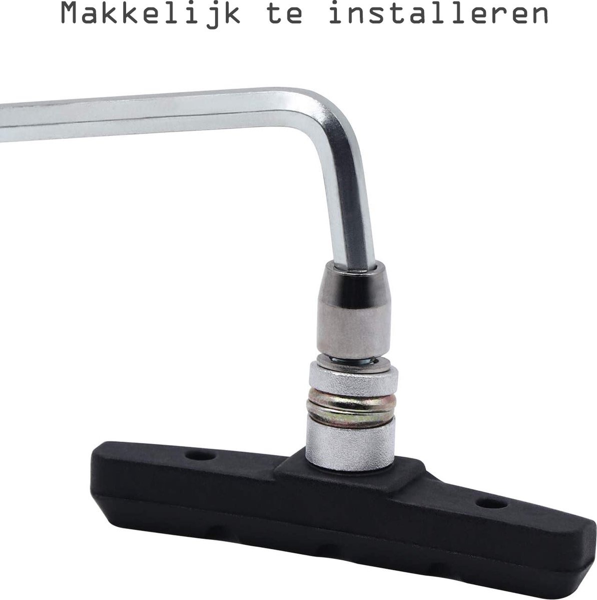 5 Set Universele Rubberen Fiets V Remblokken Set - 5 Paar – 10 Stuks ...