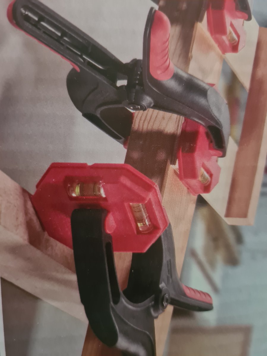 Powerfix eenhandige klemmen ingebouwde 4 stuks | bol