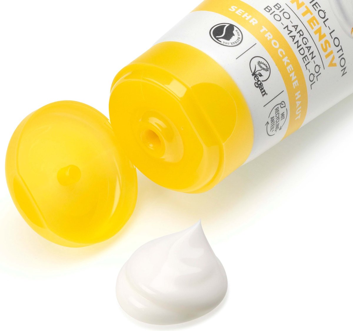 alverde NATURKOSMETIK Crème Olie Lotion Biologische Arganolie - Amandel ...