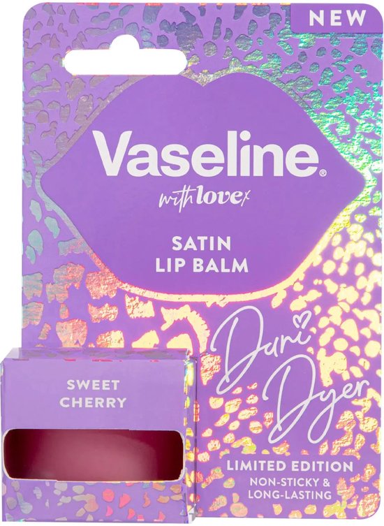 Vaseline With Love x Sweet Cherry Satin Lip Balm | bol