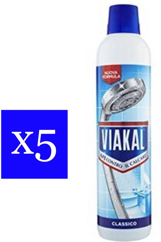 viakal-AntiKal-kalkaanslag Gel Classic 5x750 ml | bol.com