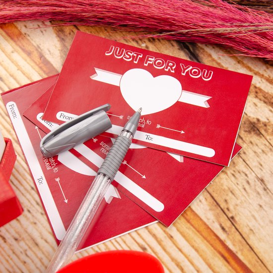 Just For You - Valentine Day Gift Card - 3 PACK - Valentijnsdag ...