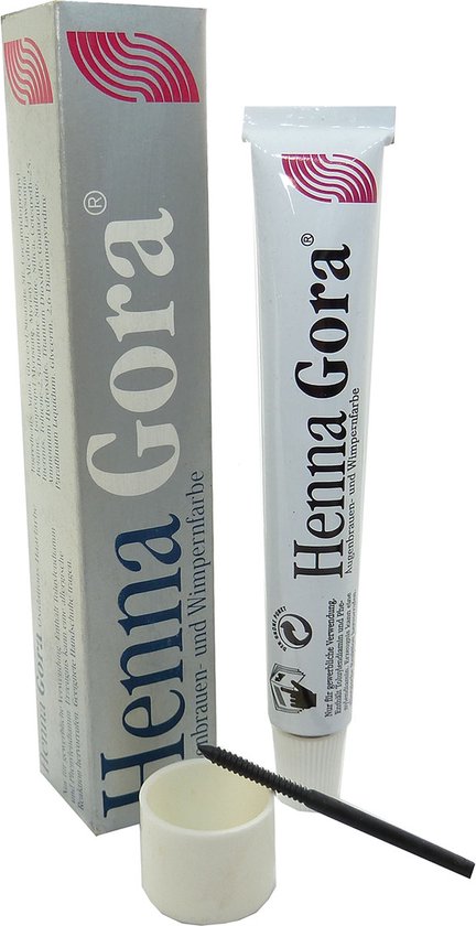 Henna Gora Grey Wenkbrauwen en wimpers kleur permanent creme kleuring ...