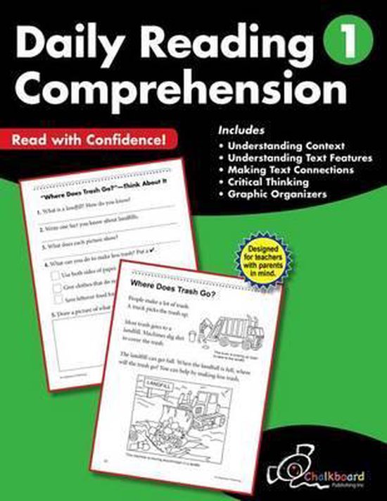 Daily Reading Comprehension Grade 1, Rita Vanden Heuvel | 9781634459785 ...