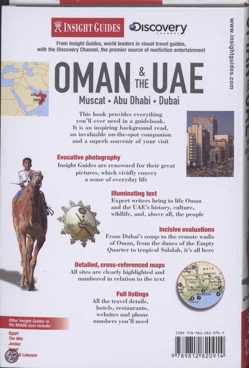 Oman & The Uae Insight Guides, Guide engelstalig Insight ...