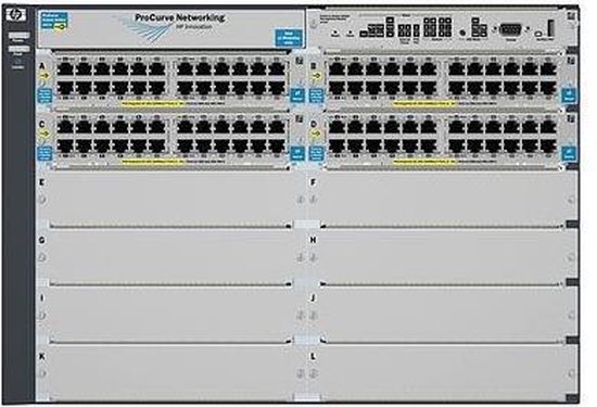 HP switch: ProCurve 5412zl-96G Intelligent Edge Switch | bol.com