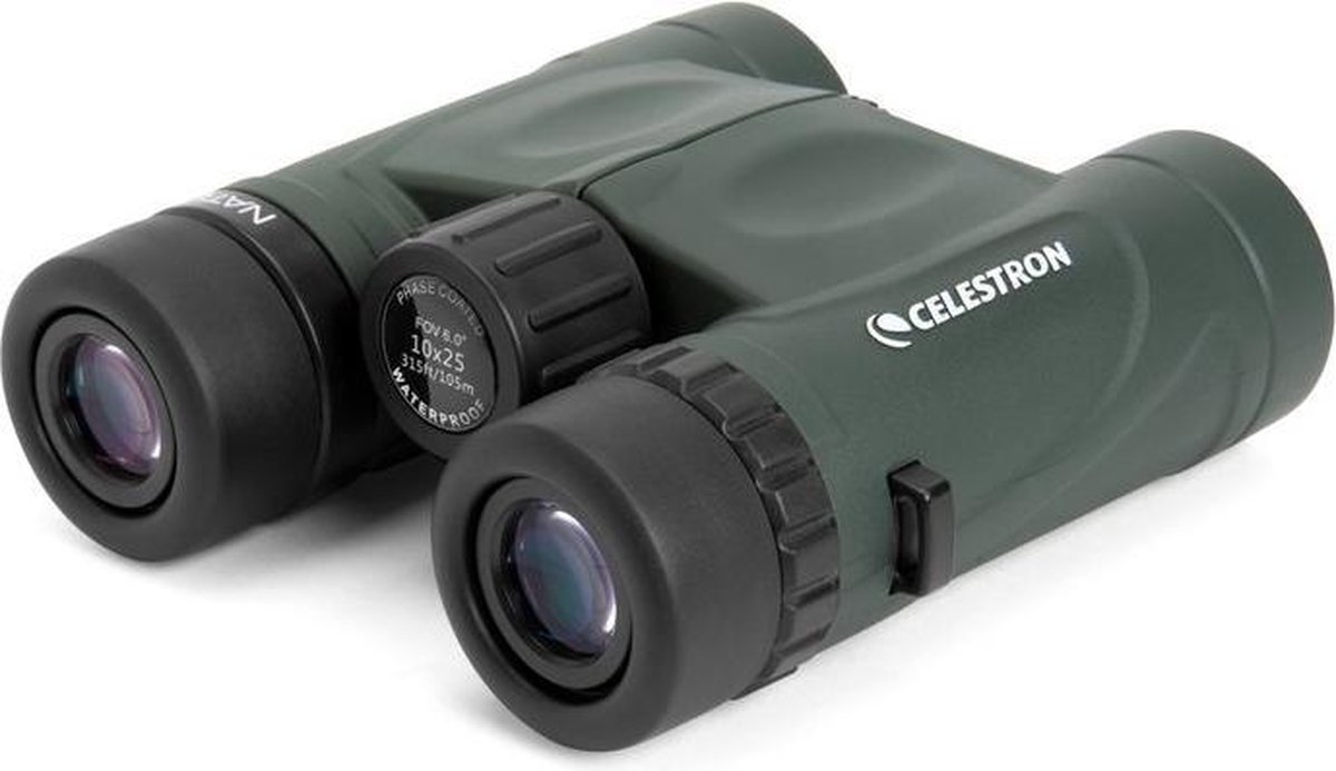 Celestron Nature DX 10x25 verrekijker BaK-4 Zwart, Groen | bol.com