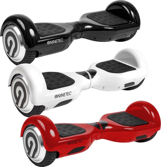 NINETEC Sonic X6 Hoverboard - 6,5 inch - Zwart | bol