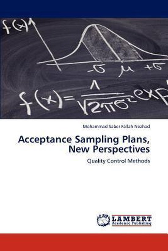 Acceptance Sampling Plans, New Perspectives | 9783659183812 | Mohammad Saber Fallah... | bol.com