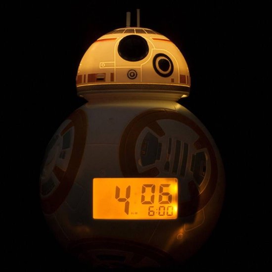 BULBBOTZ - STAR WARS BB-8 Alarm Clock 19 CM | bol