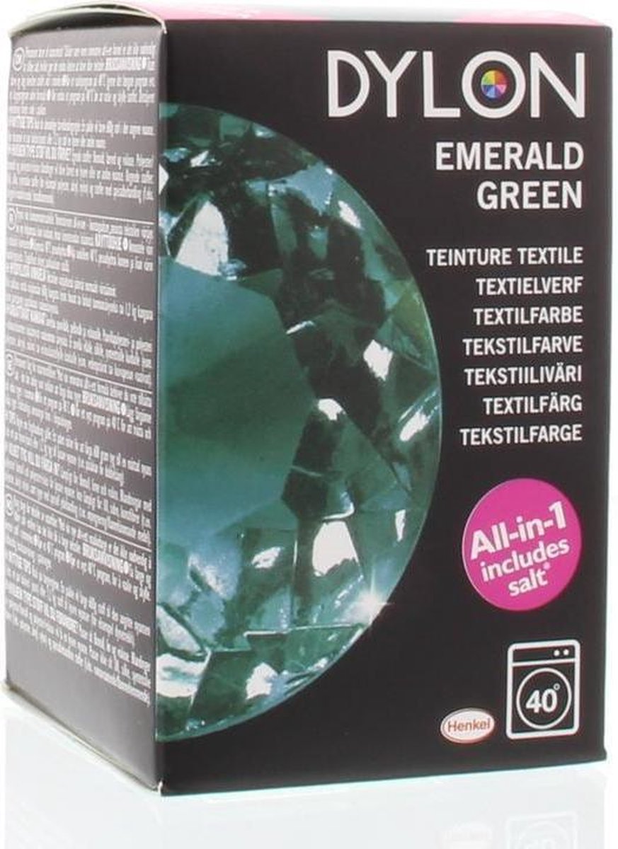 DYLON Textielverf - Emerald Green - wasmachine - 350g | bol
