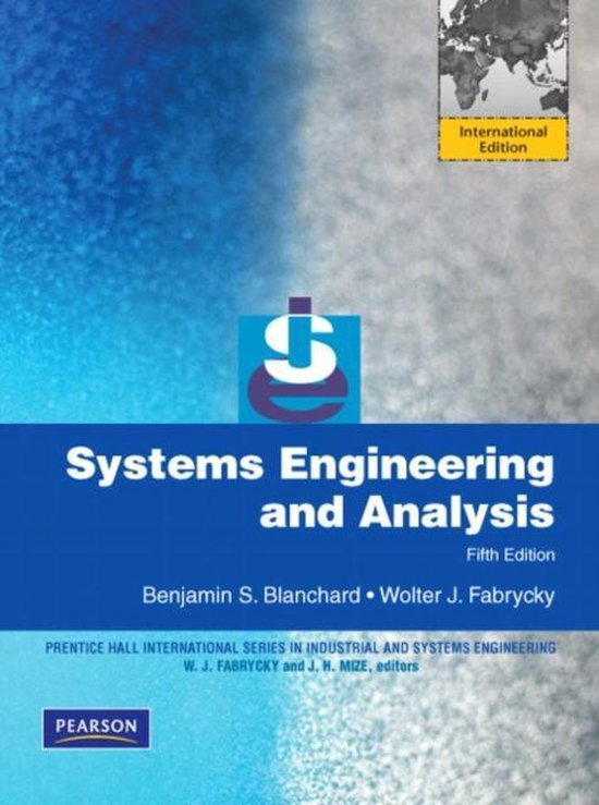 Systems Engineering And Analysis | 9780137148431 | Benjamin Blanchard ...