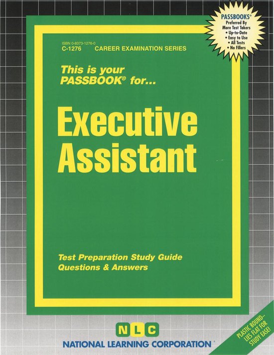 Career Examination Series - Executive Assistant (ebook), National ...