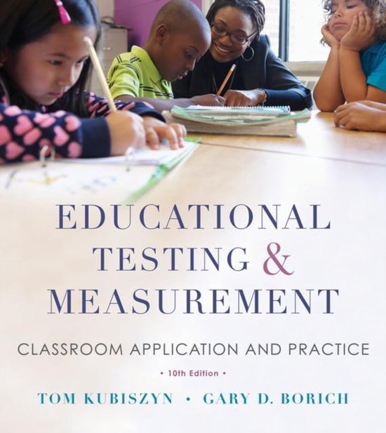 Educational Testing and Measurement | 9781118466490 | Kubiszyn | Boeken ...