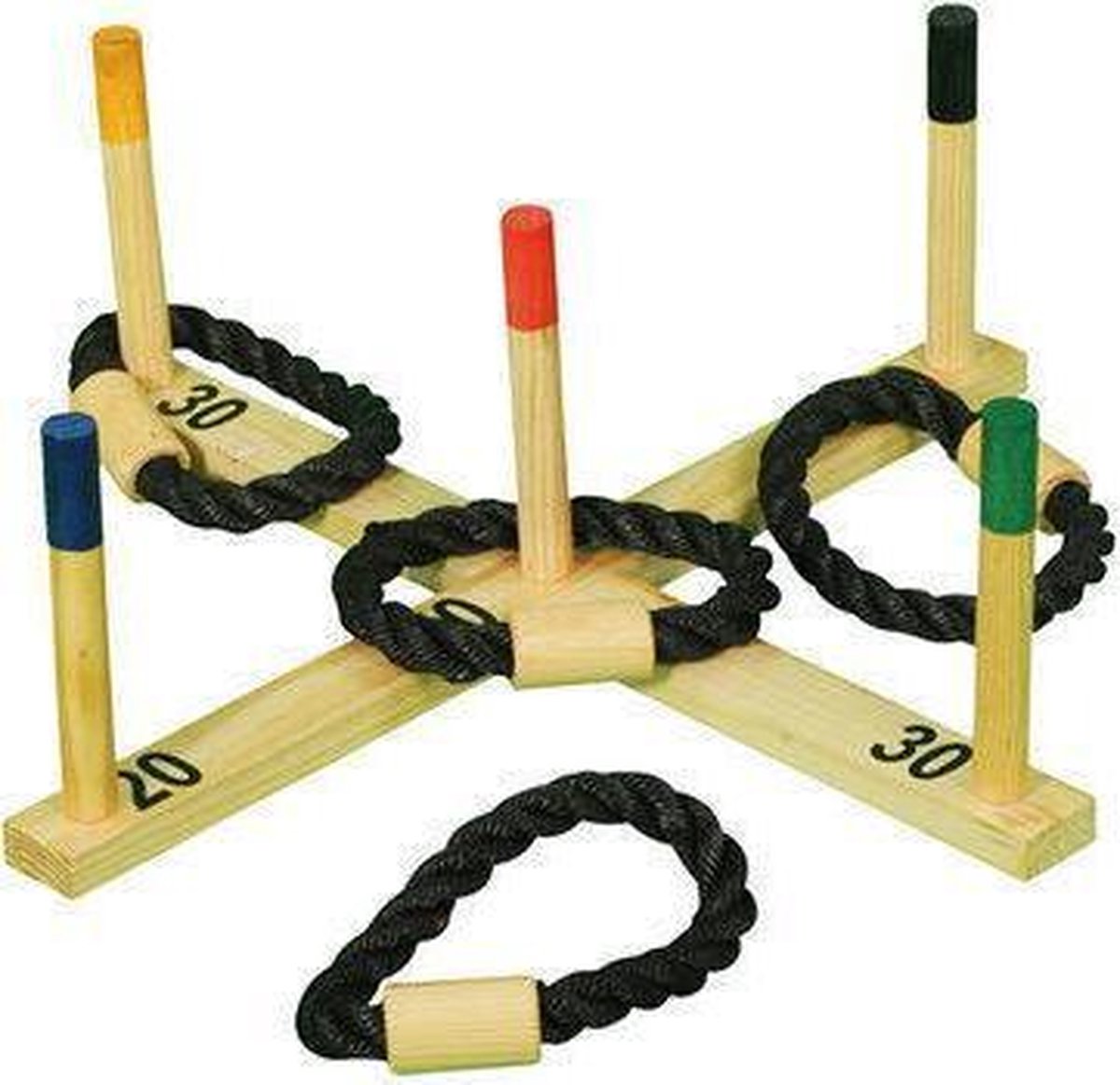 bol.com | BuitenSpeel Ringwerpspel - Hout