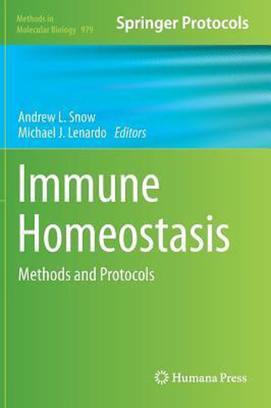 Immune Homeostasis | 9781627032896 | Boeken | bol.com
