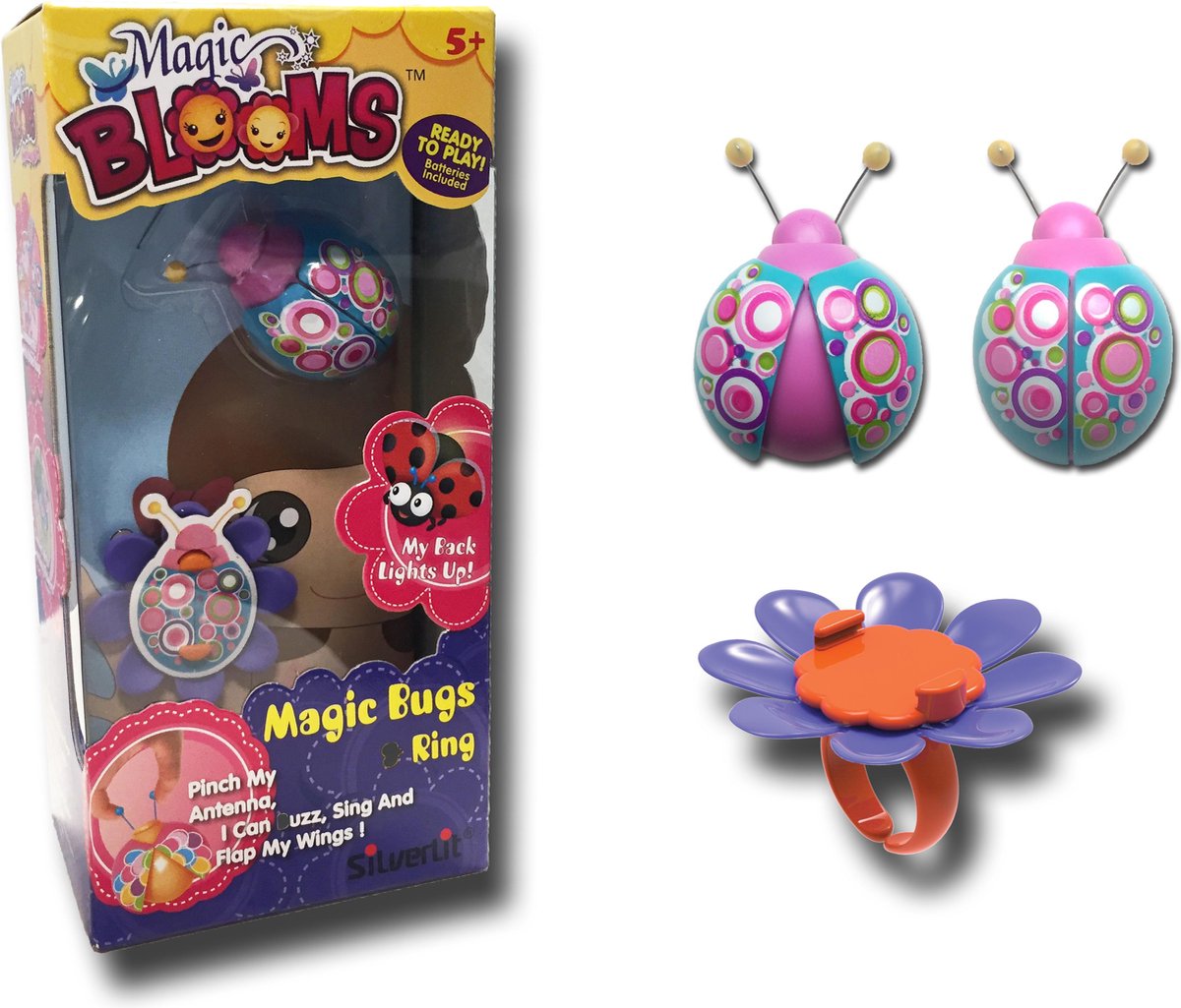 Magic Blooms Magic Bugs - Roze | bol.com