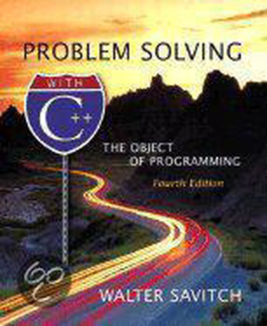 Problem Solving with C++, Walt Savitch | 9780321113474 | Boeken | bol