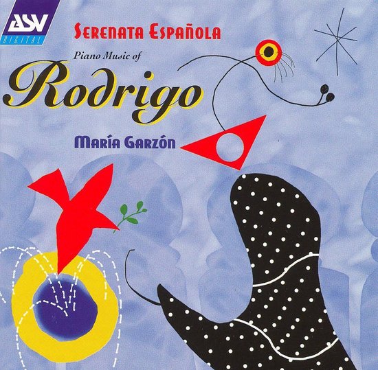 Rodrigo: Piano Music / Maria Garzon, Maria Garzon | CD (album) | Muziek ...