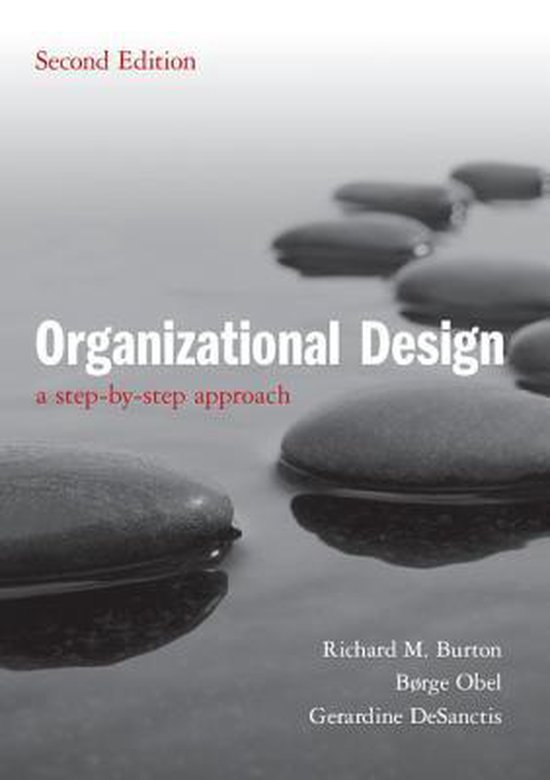 Organizational Design | 9780521180238 | Richard M. Burton | Boeken | bol